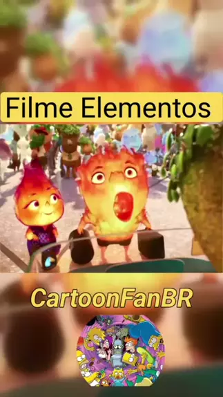 Filme Elementos - Uma Aventura em Brasa e Fagulha